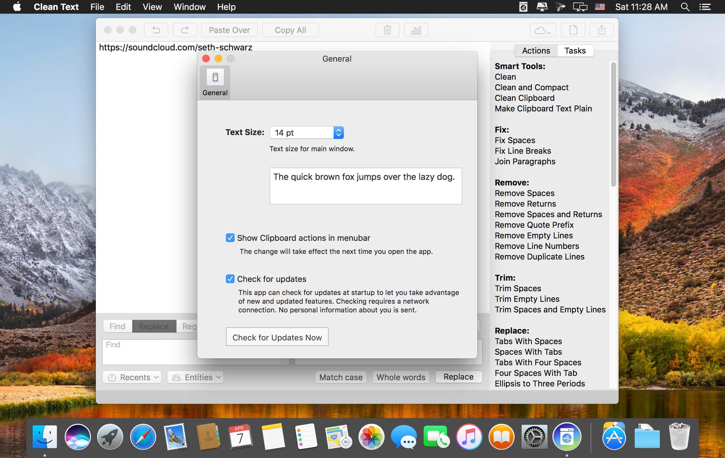 Clean Text 7 9 Download MacOS