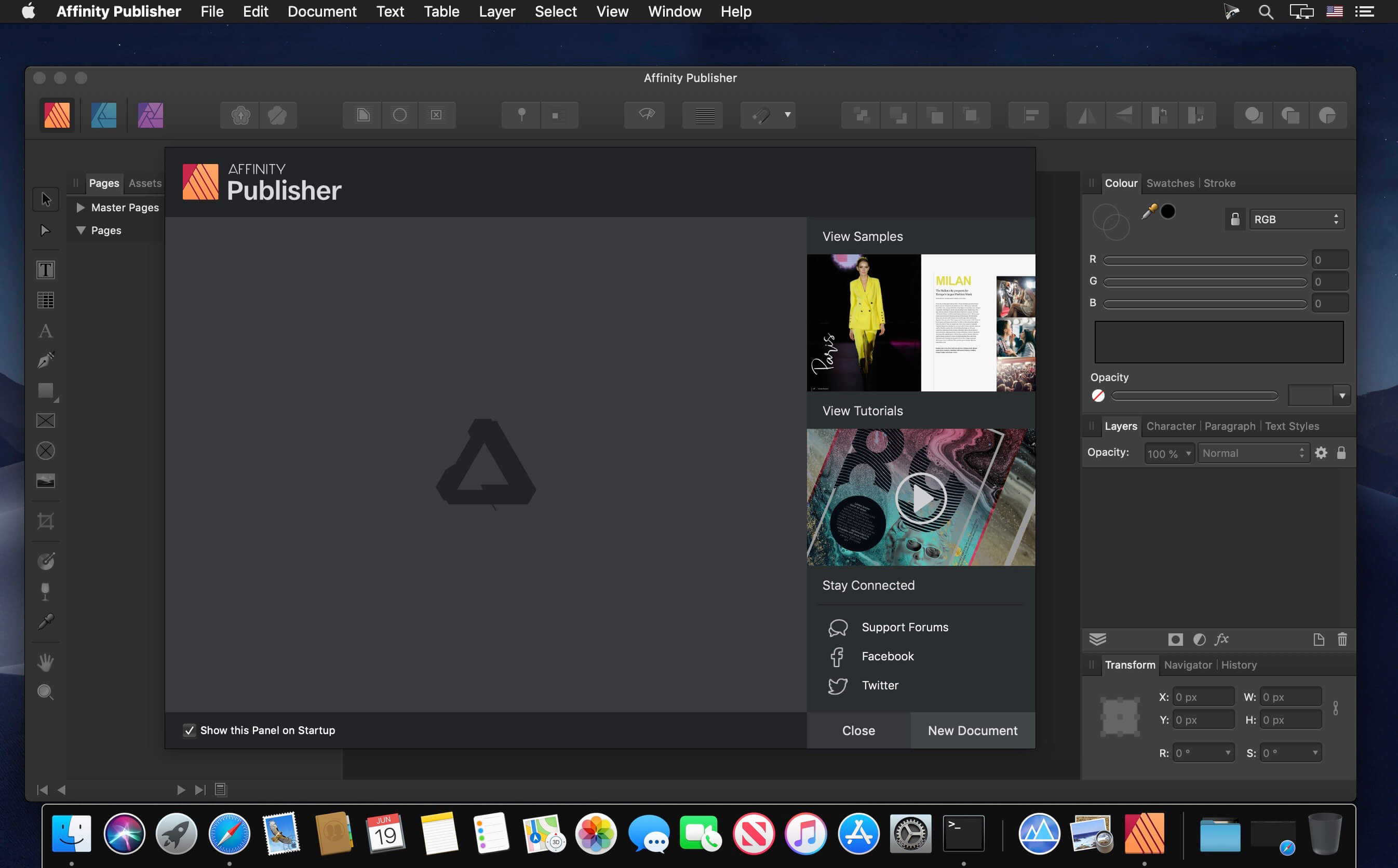 Affinity Publisher 1 10 8 Download MacOS