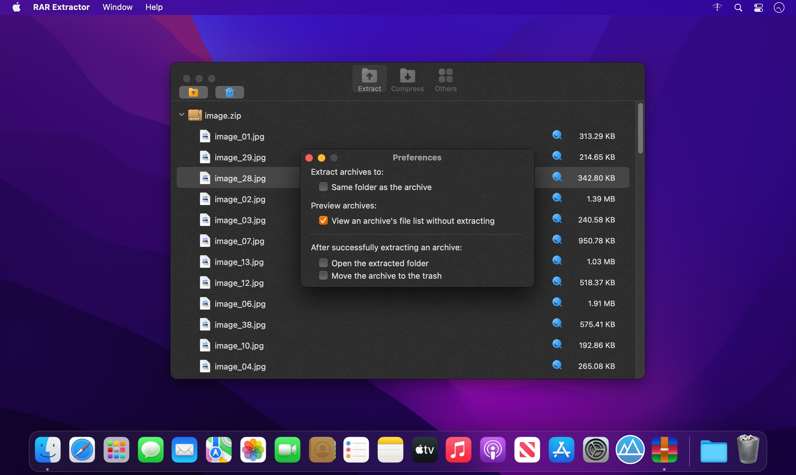 RAR Extractor Unzip Rar Zip 7z 7 9 Download MacOS